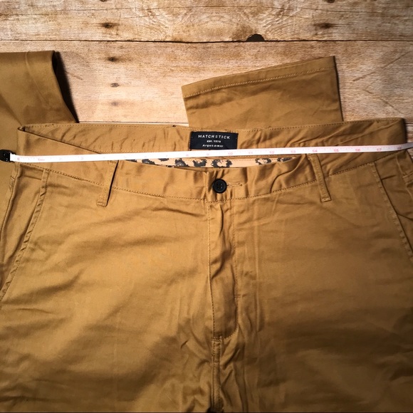 Matchstick | Pants | Mens Slim Fit Chinos By Matchstick Size 36 | Poshmark